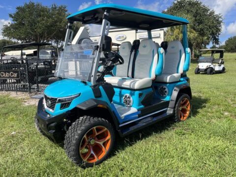 Luxury Golf Carts for Sale: Evolution, Club Car, E-Z-GO, & Delivery ...