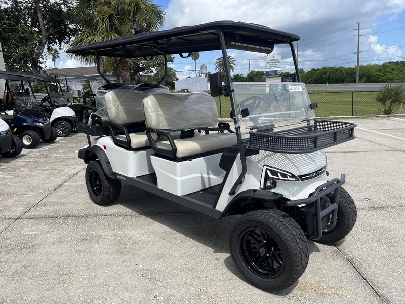 2026 STAR EV J-Model 4+2 LSV | Lifted 6-Passenger Lithium | White ...